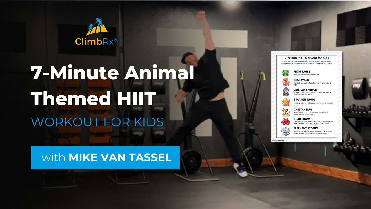 7-Minute Animal Themed HIIT for Kids - ClimbRx®