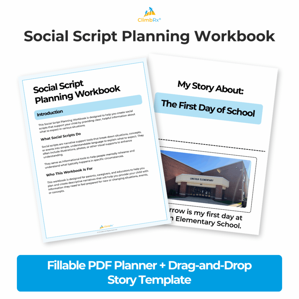 How to Create Effective Social Scripts to Help Kids Prepare for New or ...